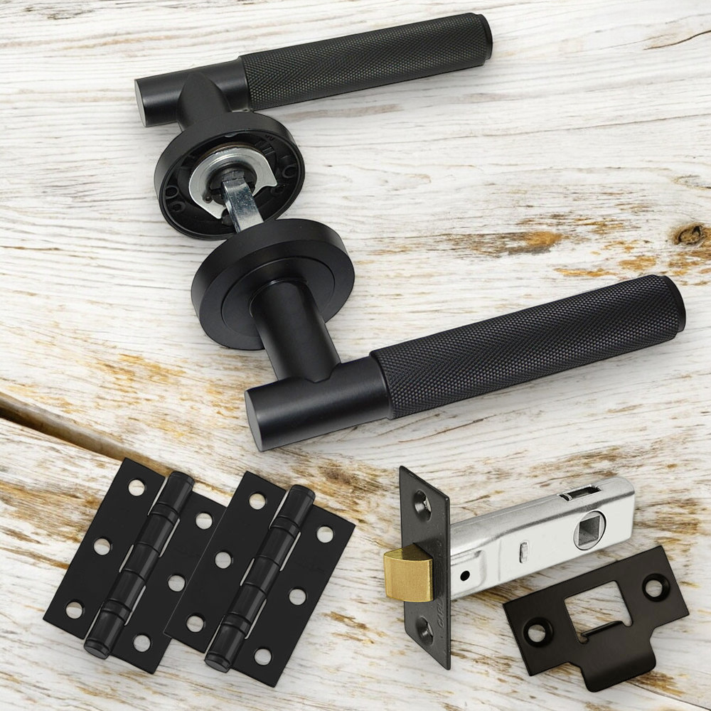 Door Handle Packs With Hinges and Latch | HandleStore