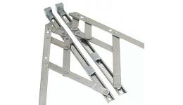 Z740 | T-Bar Lever Backplate Latch Door Handles | HandleStore.com