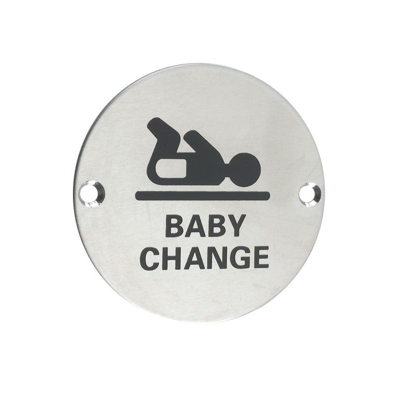 Baby Change Door Sign | Handlestore.com