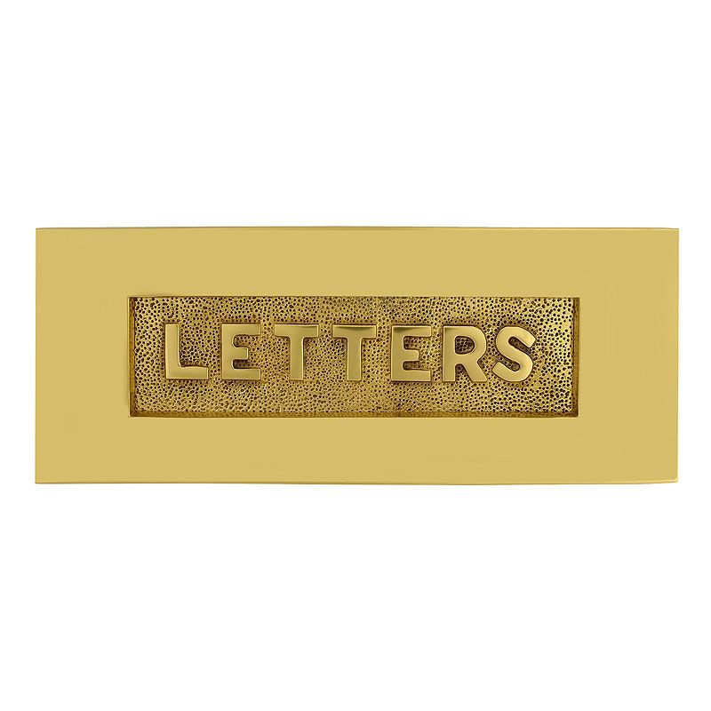 LB17 Victorian Embossed Letter Plate from Handlestore.com