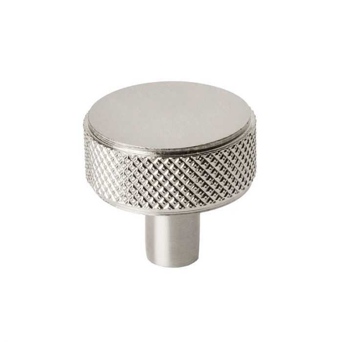 CH448 Knurled Dial Cupboard Knob in a 30mm Size in 4 Modern Colours