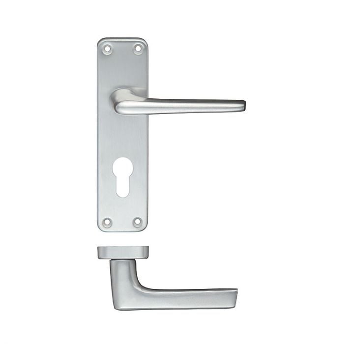 Z402 Lever Euro Aluminium Door Handle | HandleStore.com