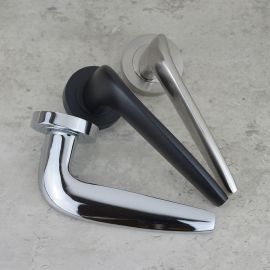 Lever Rose Door Handles From The UK | Quality Rose Handles at ...