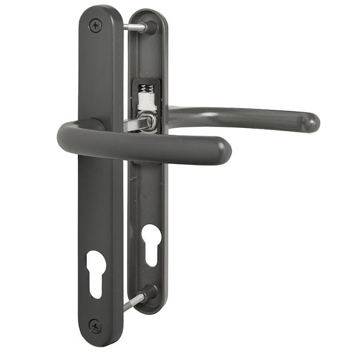 D63 Mila Prolinea - 92PZ Type B uPVC Door Handles, 211mm - Handlestore