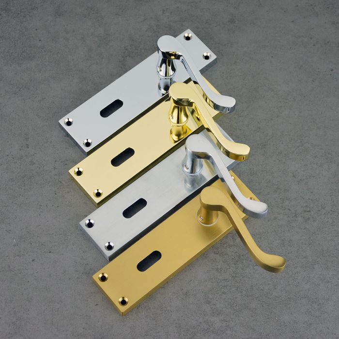 Scroll Lever Lock Door Handles | Z05 | Handlestore.com