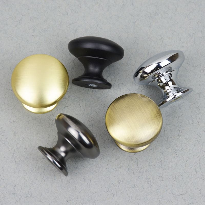 Solid Small 25mm Cupboard Knob CH456 | HandleStore