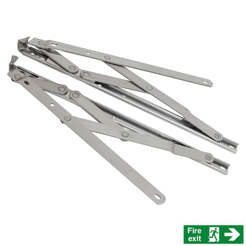 Egress Fire Escape Window Hinges - 12 Inch Size | HandleStore.com