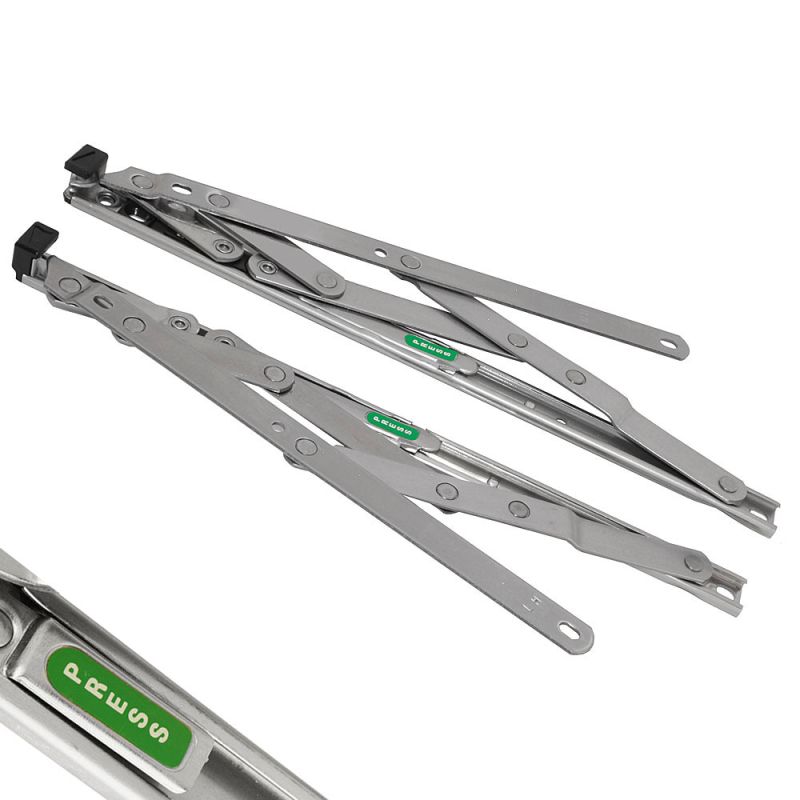 Safety Restrictor uPVC Window Hinges With Green Button Release