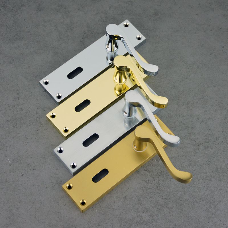 Scroll Lever Lock Door Handles | Z05 | Handlestore.com