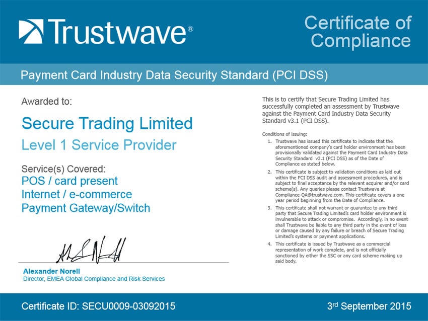 Payment Providers PCI Compliance